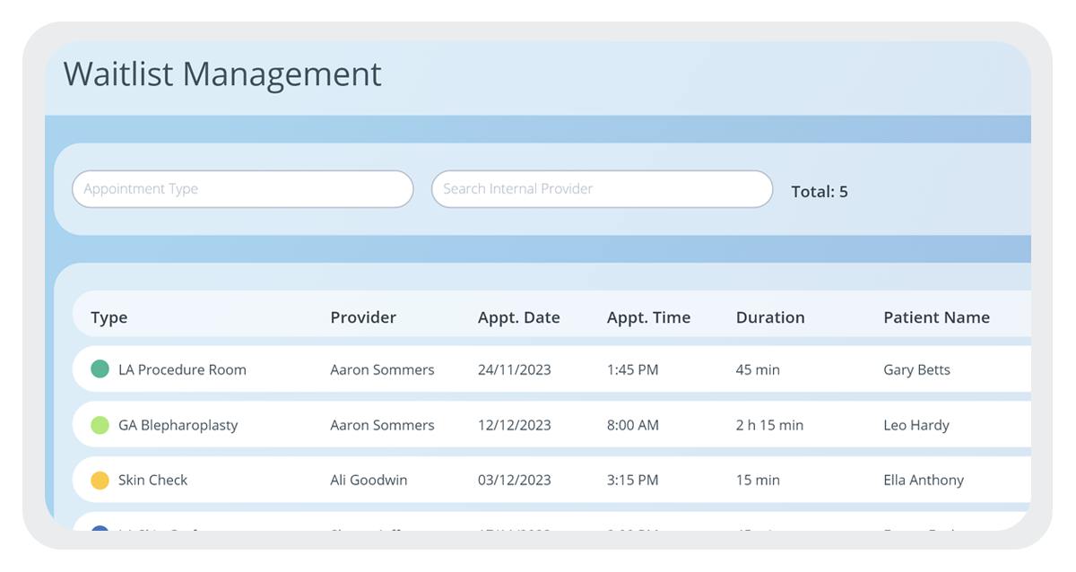 waitlist – Capstone System